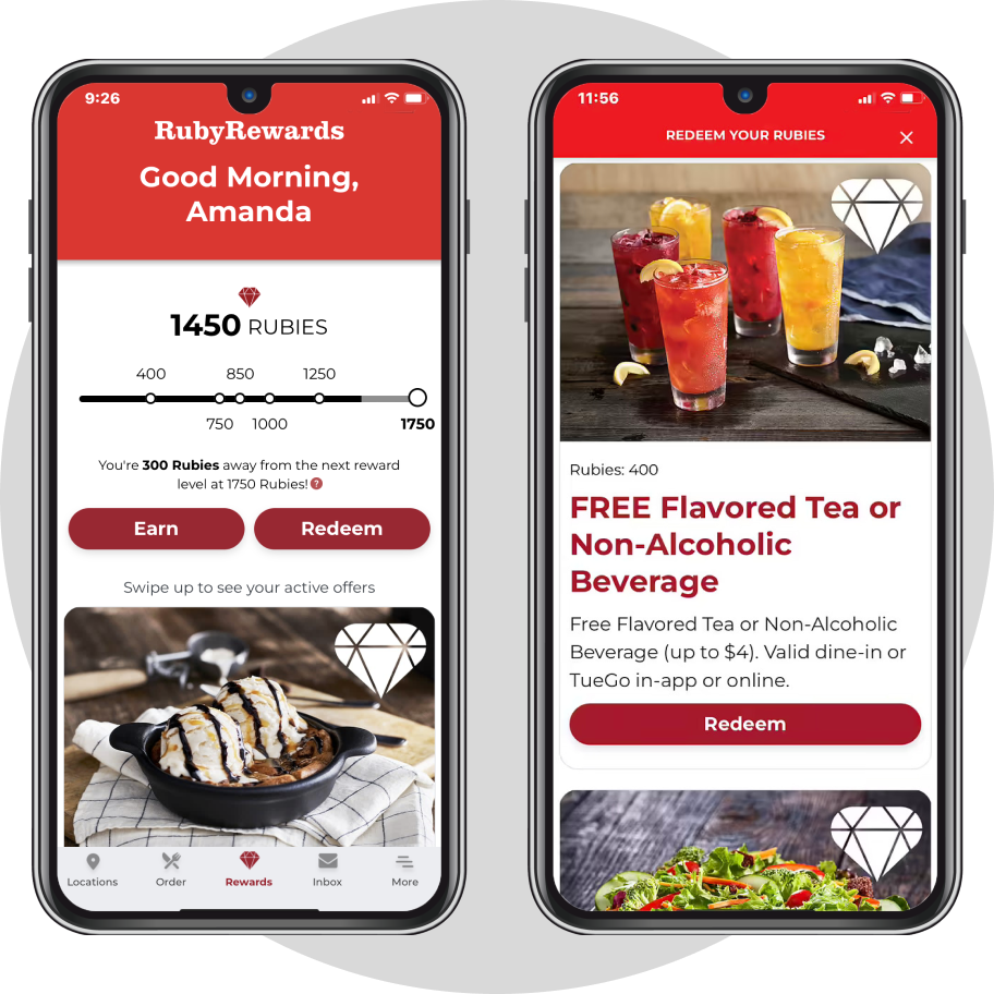 Become a RubyRewards Member Today - Ruby Tuesday