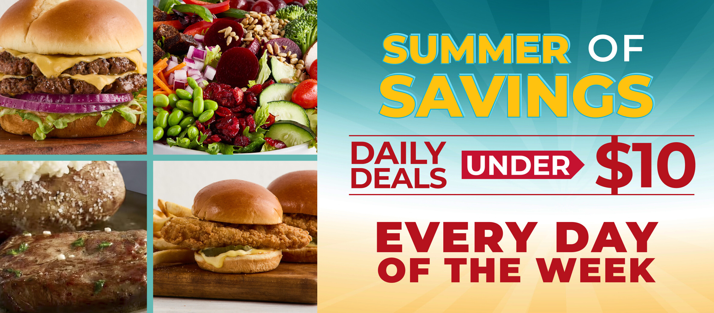 It’s the Summer of Savings at Ruby Tuesday!