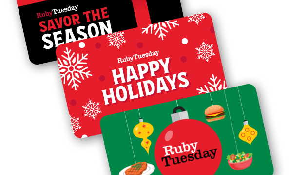 Give the Gift of Deliciousness - Ruby Tuesday