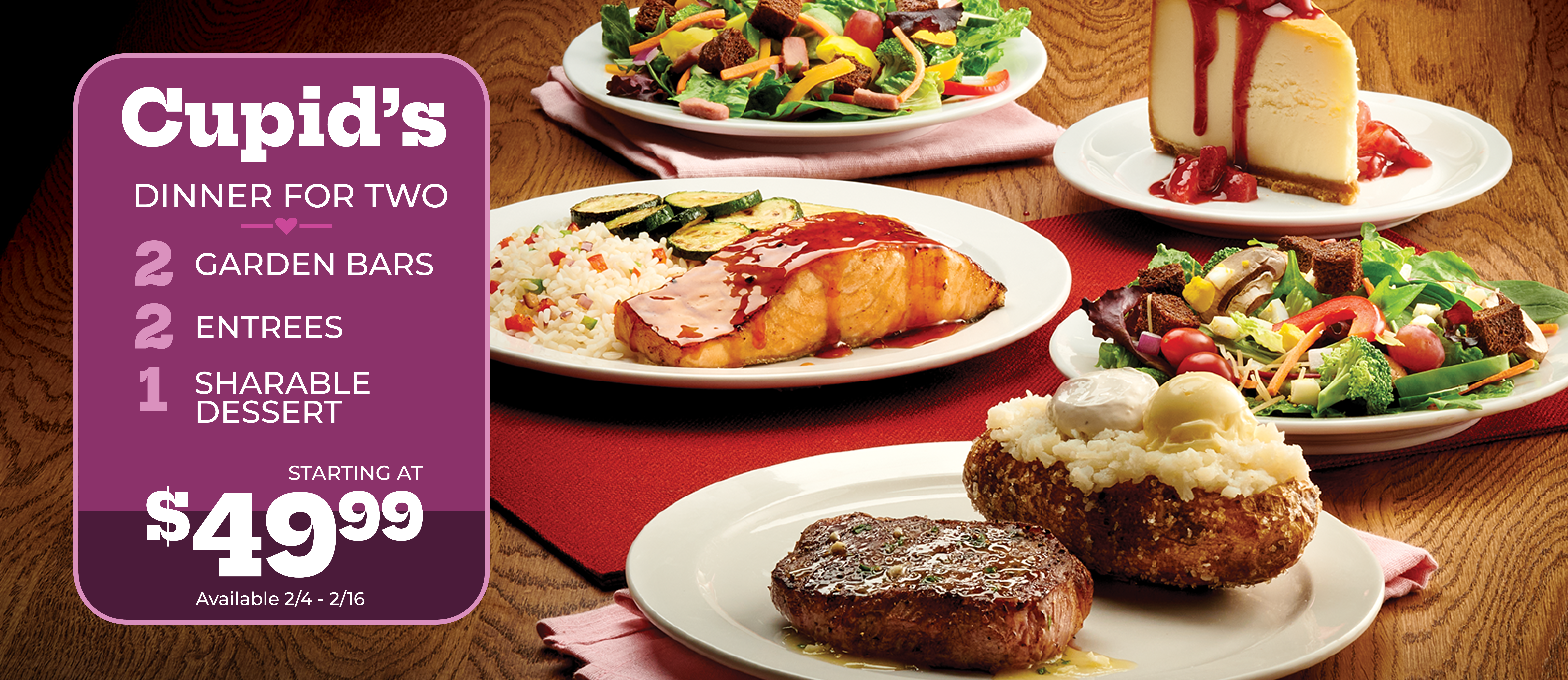 Specials at ruby tuesday store